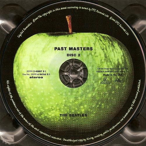 Beatles CD Past Masters Vol 1 & 2 (2009 Remaster) -Beatles Fab Four ...