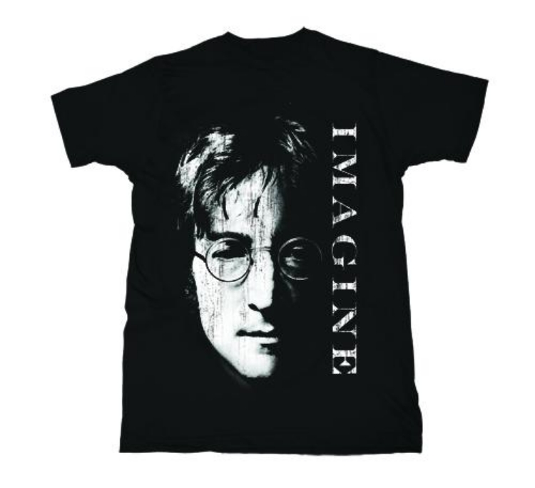 T Shirt John Lennon Imagine Portrait Beatles Fab Four Store