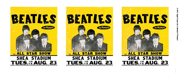 Beatles Lamp Shades: Shea Stadium -Beatles Fab Four Store Exclusively ...