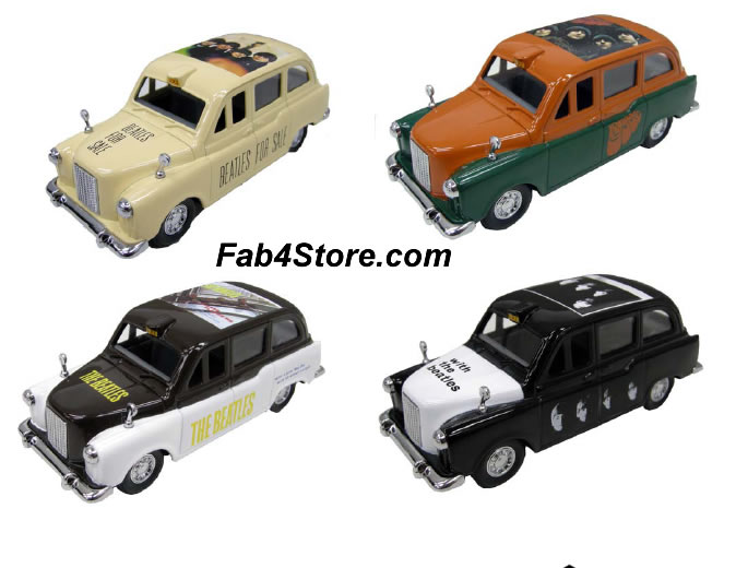 Beatles London Taxi -Beatles Fab Four Store Exclusively Beatles Only ...