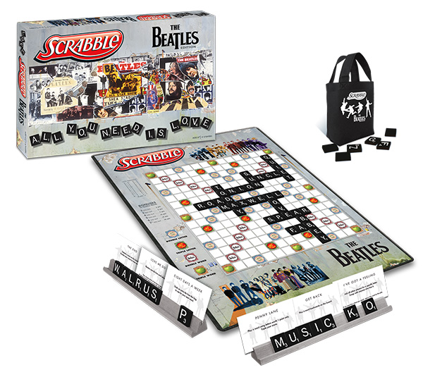 The Beatles Edition of Scrabble -Beatles Fab Four Store Exclusively ...