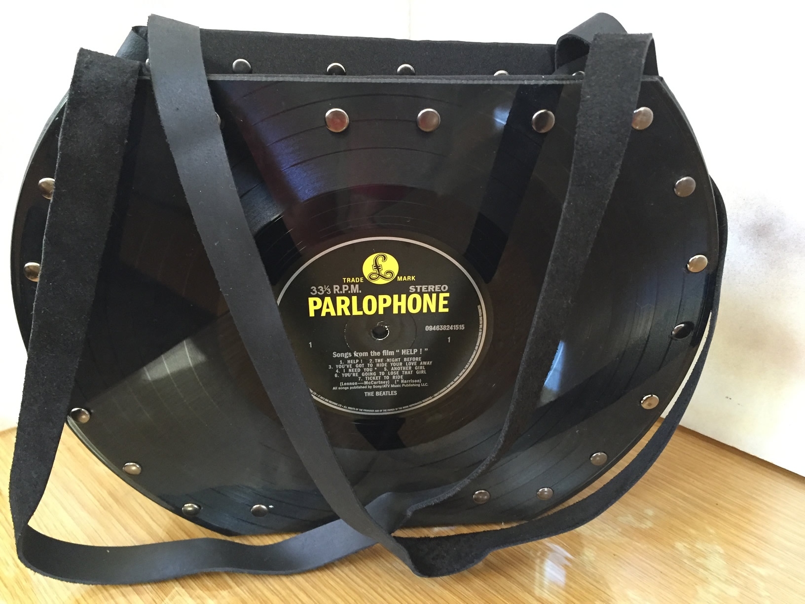 Beatles Original Record Purse:The Beatles - Help! -Beatles Fab Four ...