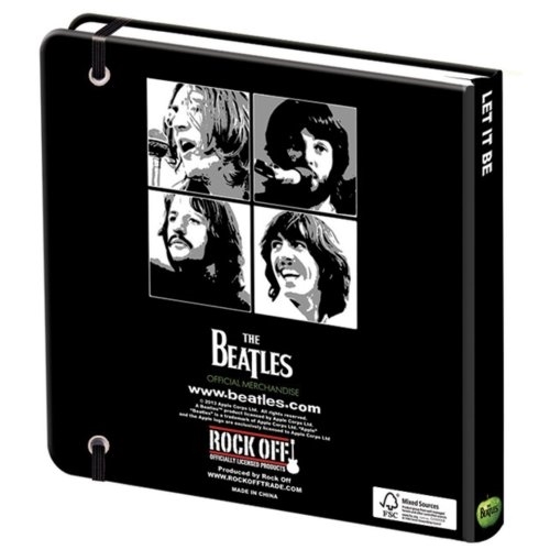 Beatles let-it-be notebook -Beatles Fab Four Store Exclusively Beatles ...