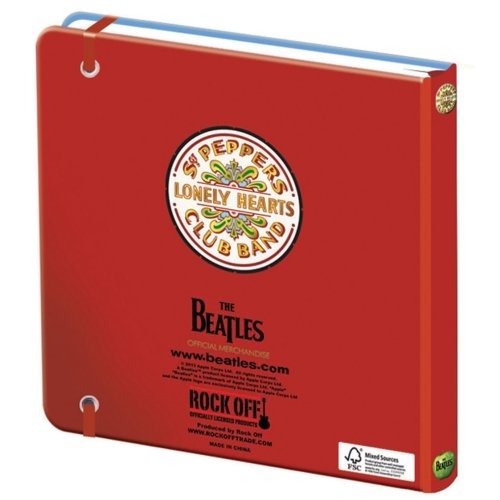 Beatles Sgt Pepper notebook -Beatles Fab Four Store Exclusively Beatles ...