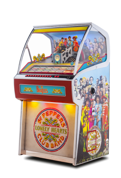 Sgt. Pepper's Vinyl 45 Jukebox -Beatles Fab Four Store Exclusively ...