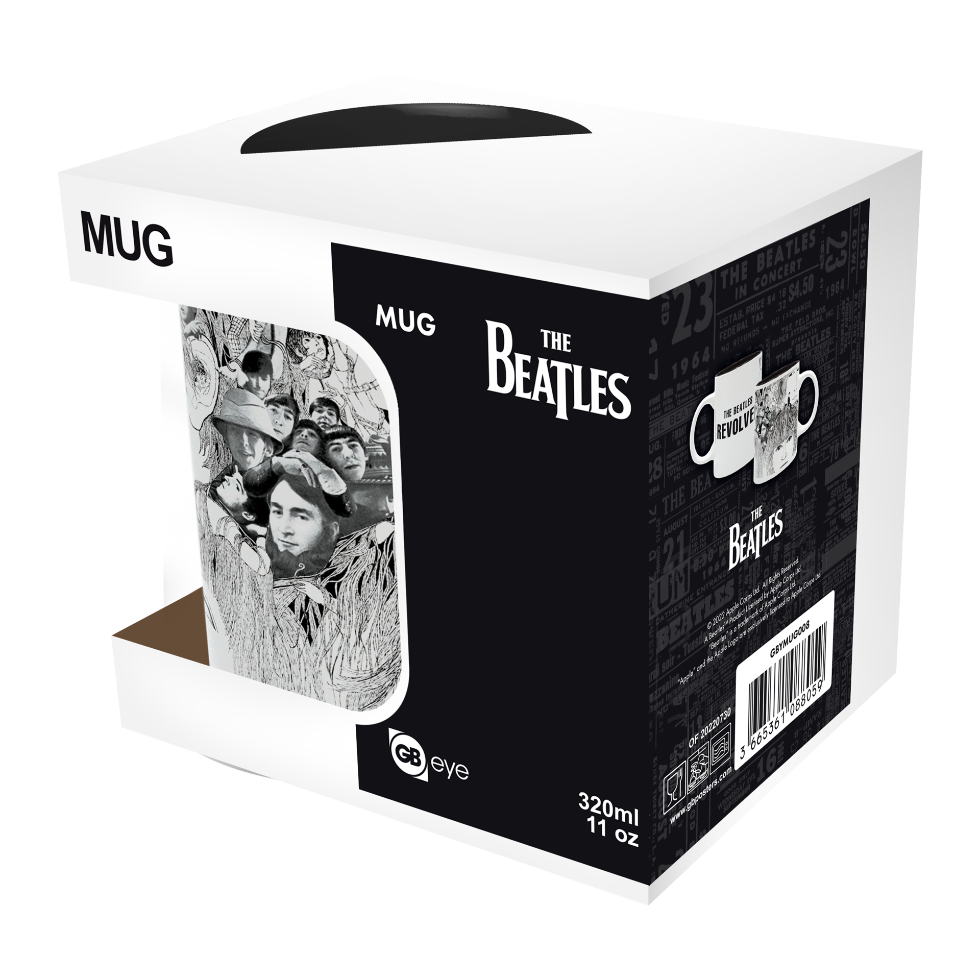 Beatles Mugs -Beatles Fab Four Store Exclusively Beatles Only Official ...
